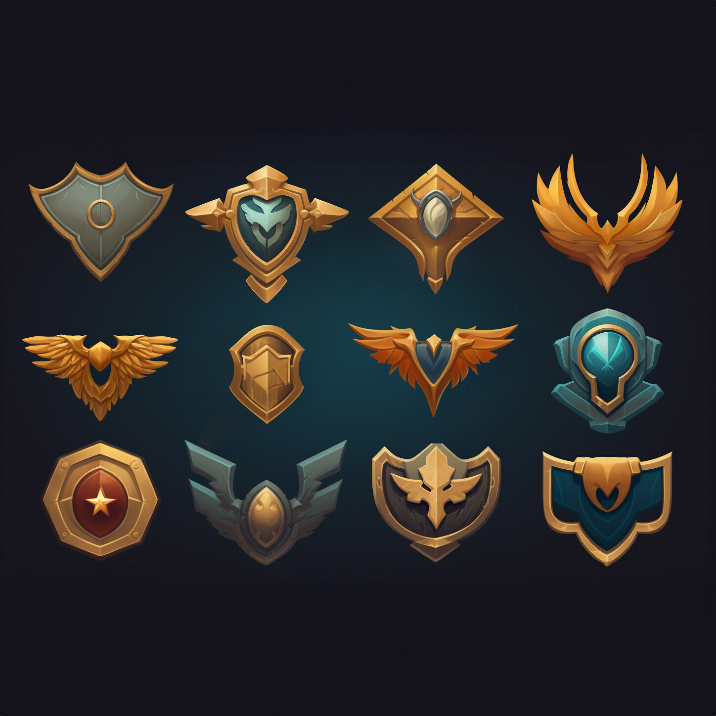 ArtStation - Achievement badges