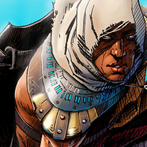 ArtStation - Bayek - Assassin`s Creed: Origins - Comic Style Fanart