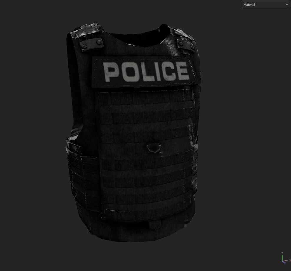 ArtStation - GTA V Police vest retexture