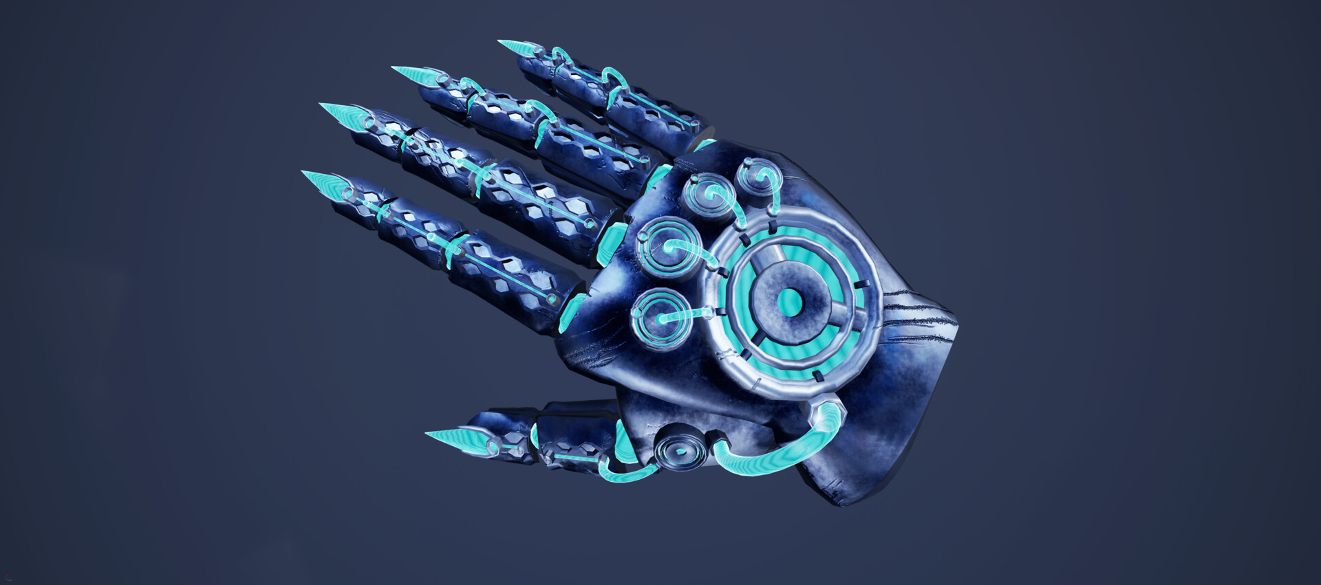 ArtStation - 3D Mechanical Cat Claw Hand: Sophomore Year Immersive ...