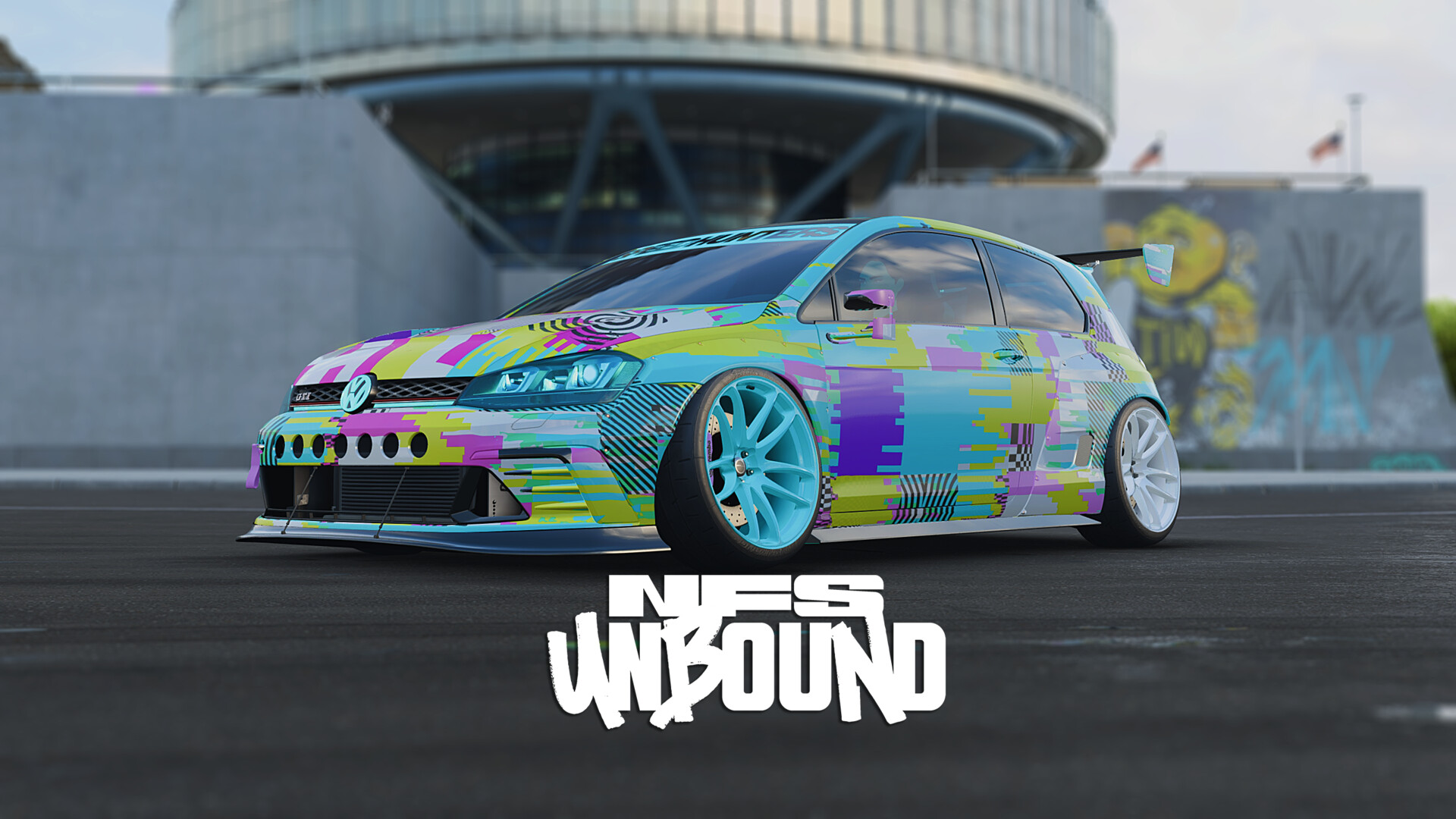 ArtStation - NFS UNBOUND // Volkswagen Golf GTI Customisation