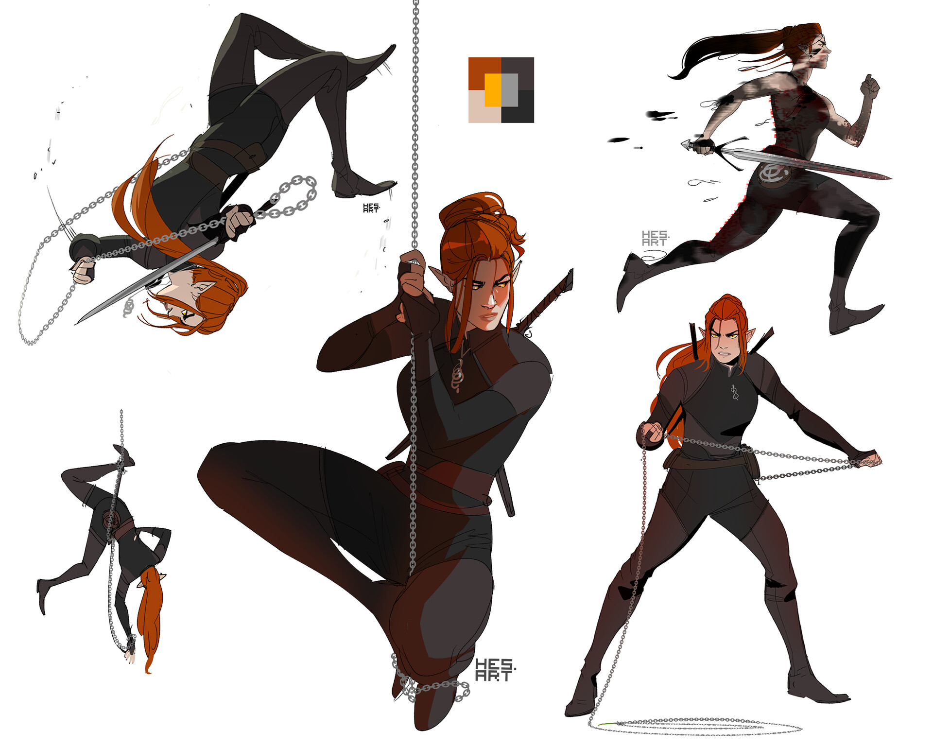 ArtStation - The Witcher, fan characters