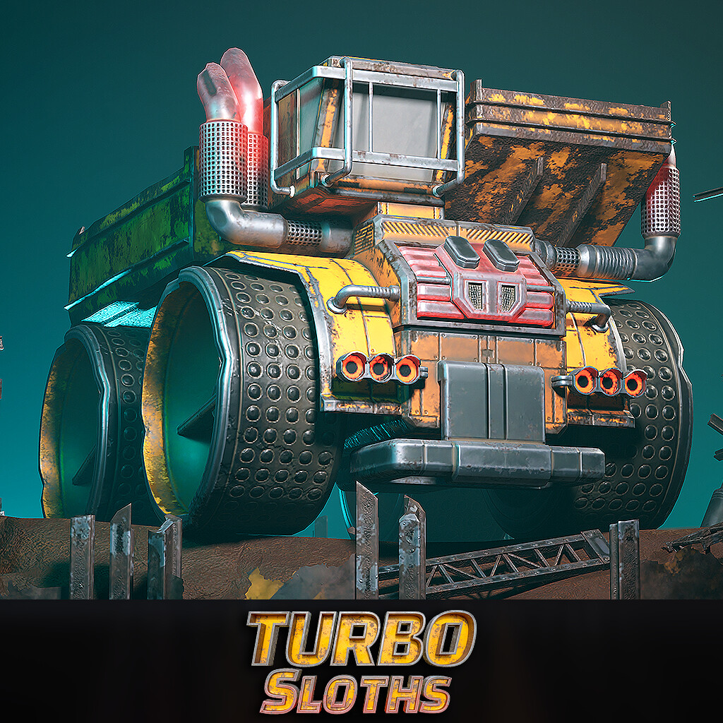ArtStation - Raging Bull - Boss Truck for Videogame