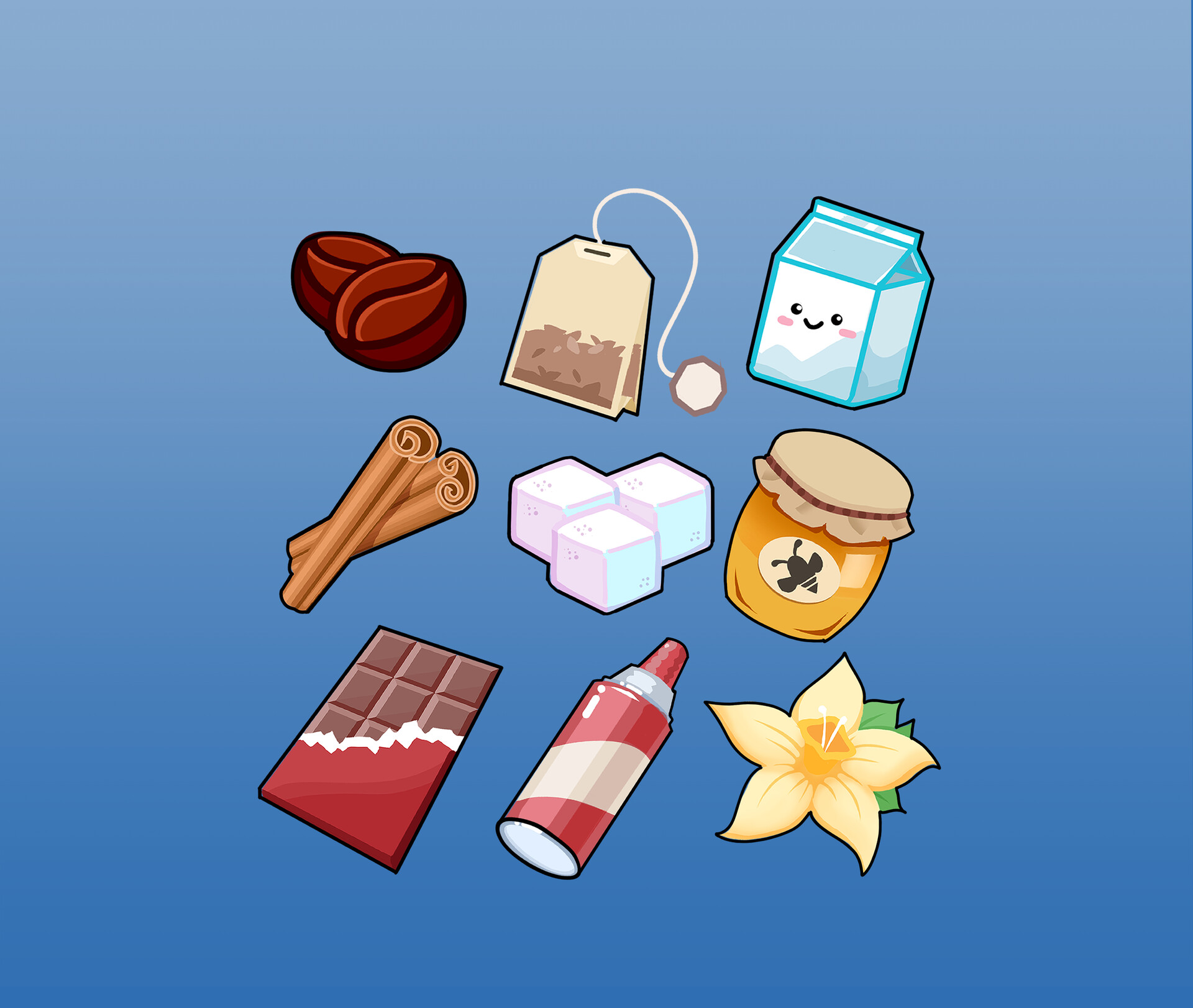 Andy McElfresh - Café Crush Icons