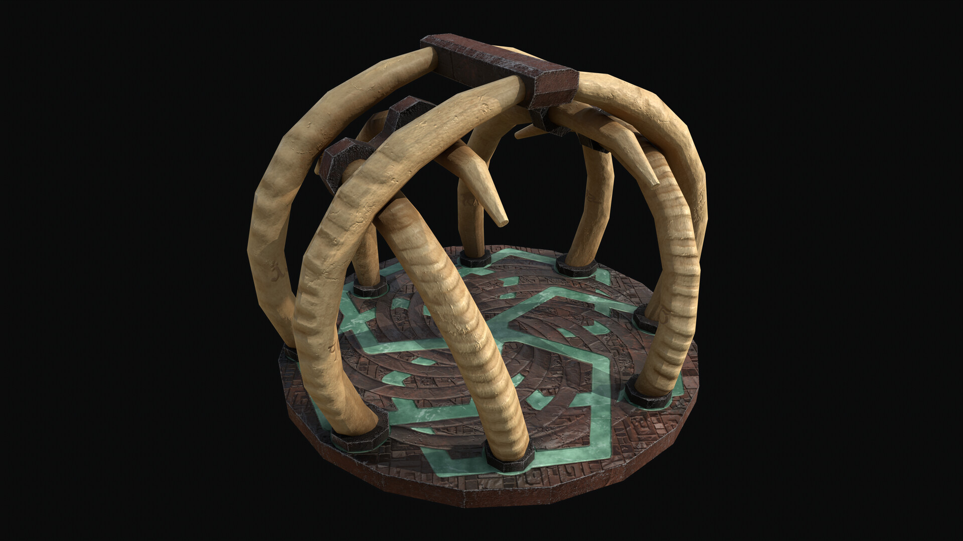 ArtStation - Ibex Horn Gazebo