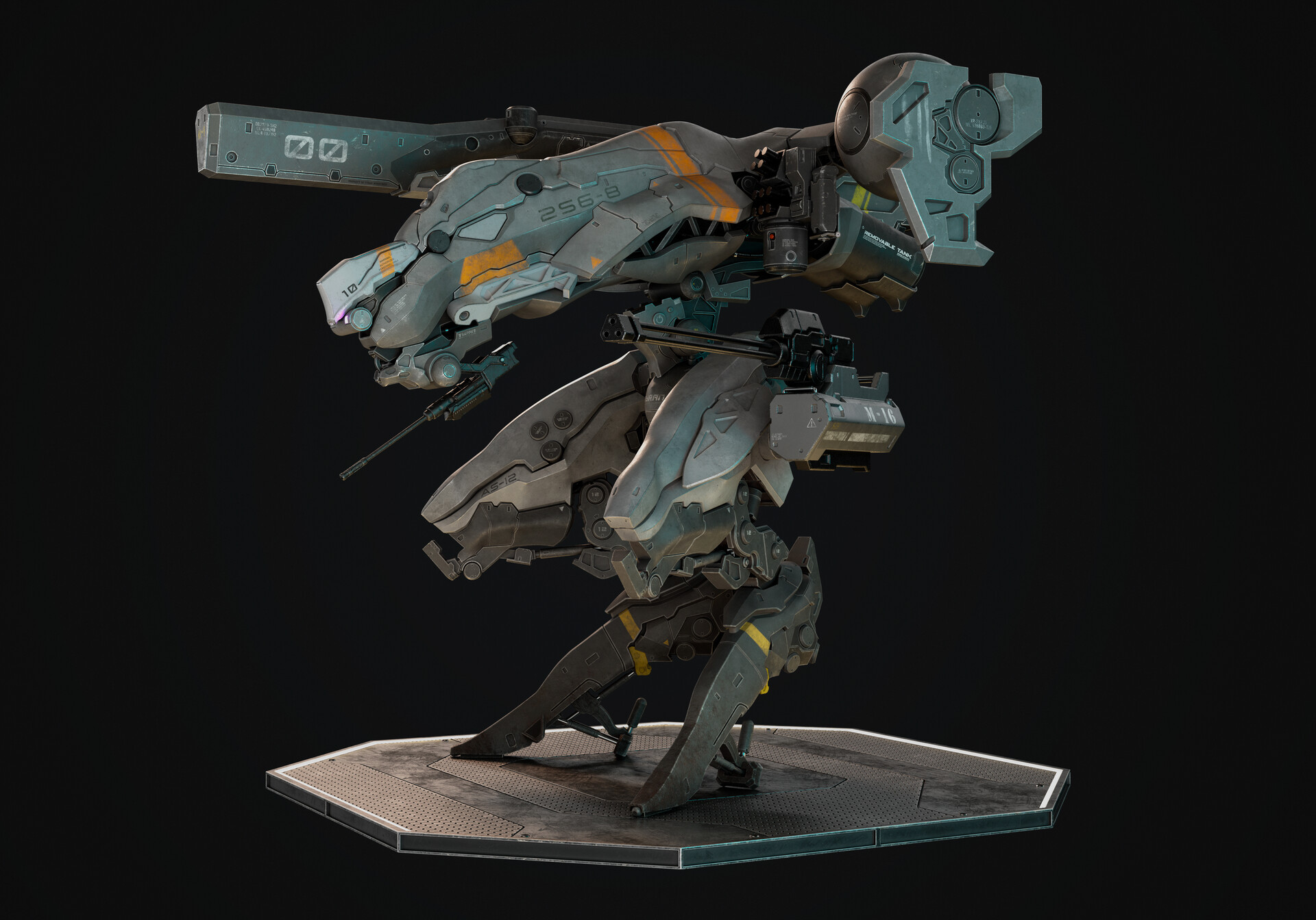 ArtStation - Tyrannosaurus Rex Mecha