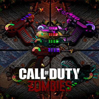 ArtStation - RayGun || Call of Duty Zombies || Renders by david_DLHG ...