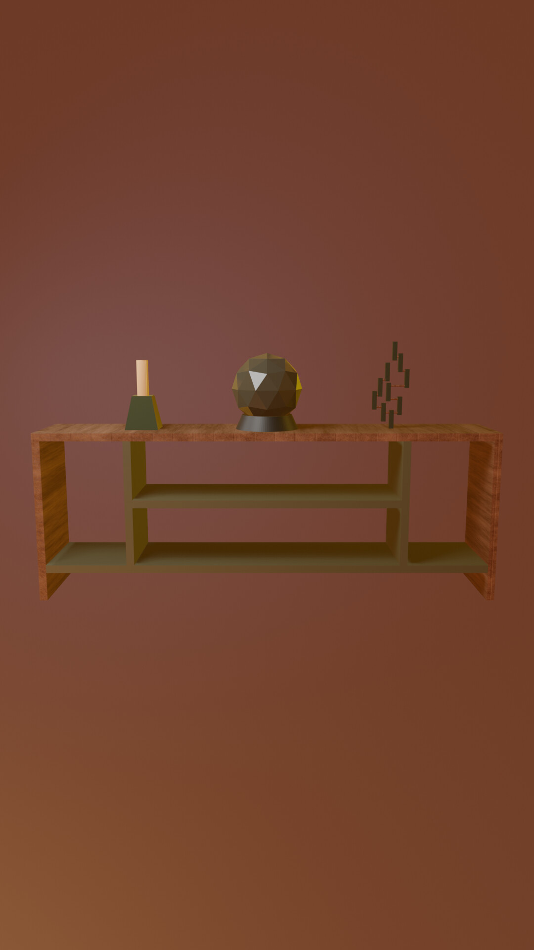 ArtStation - 3D Modeled Table - Blender