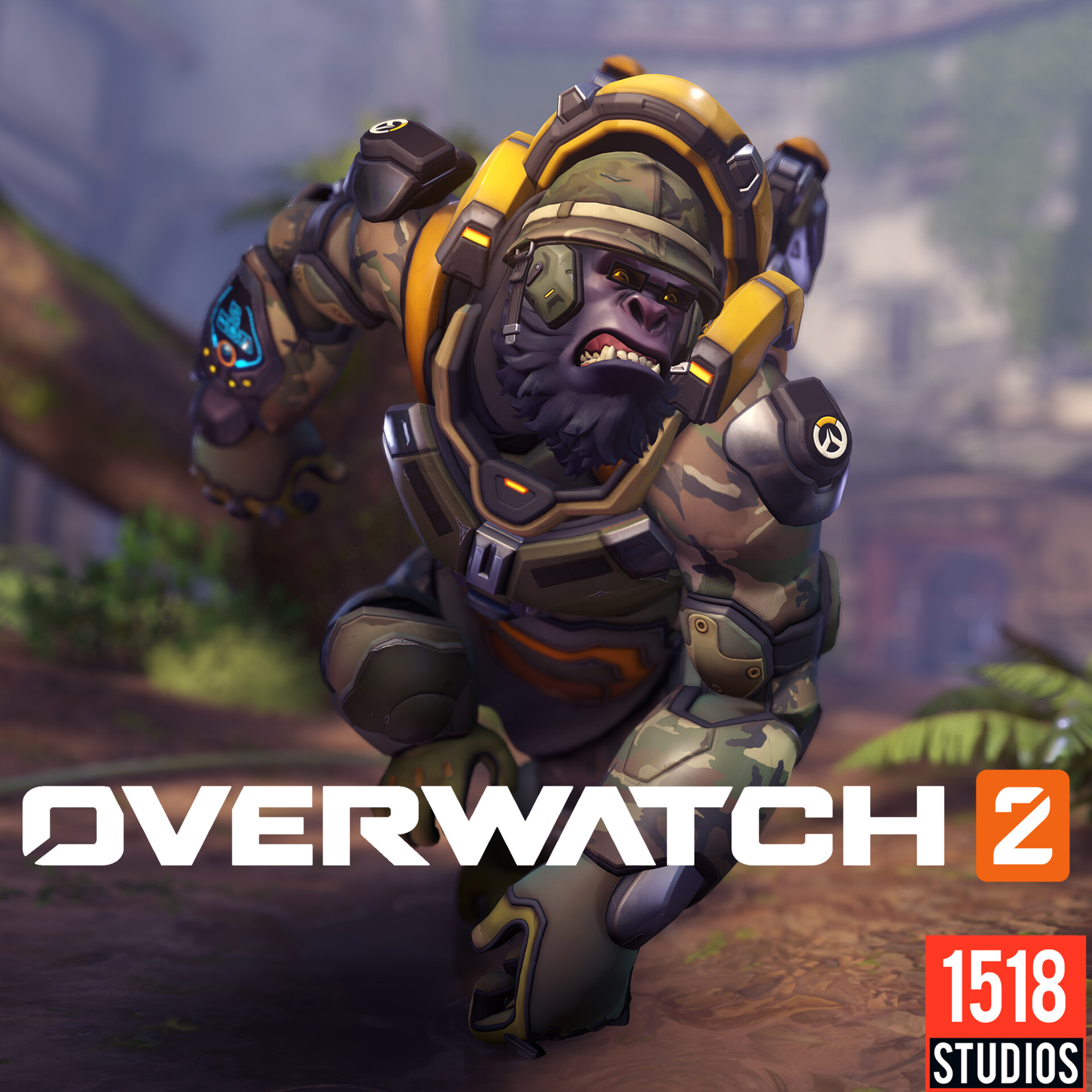 ArtStation - Overwatch 2: Winston Epic Tactical Skin
