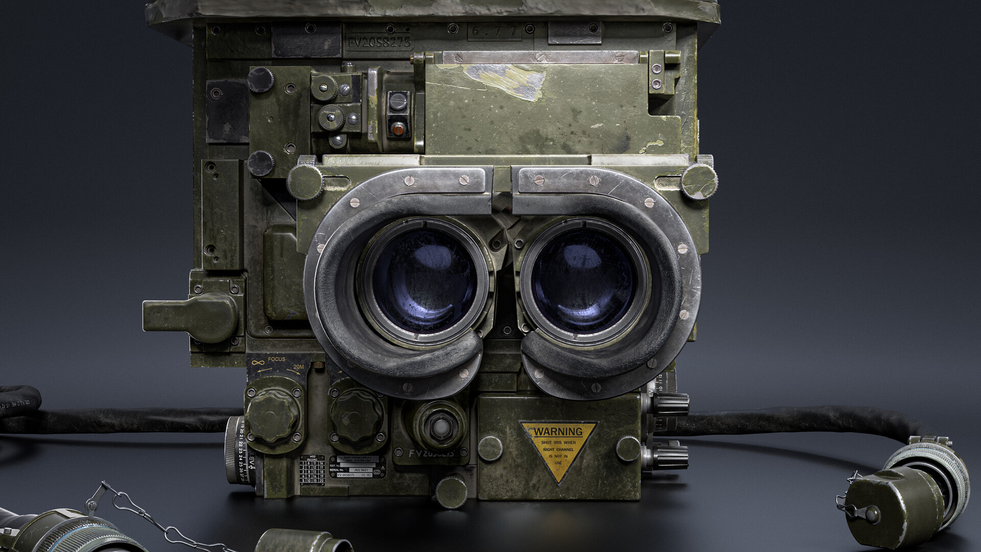 Alexander Reznik - Decommissioned Warrior tank periscope sight
