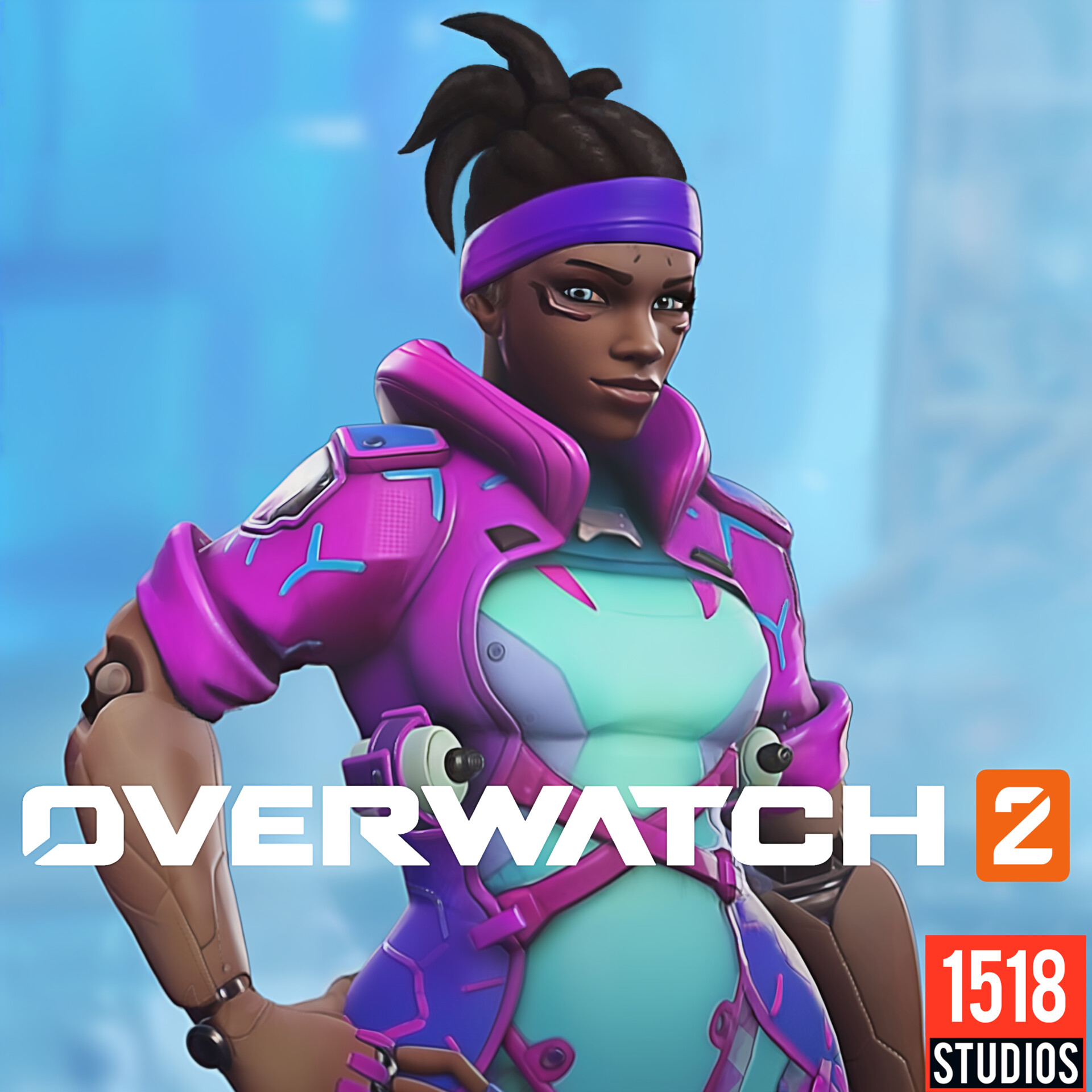 ArtStation - Overwatch 2: Sojourn Epic Runner Skin