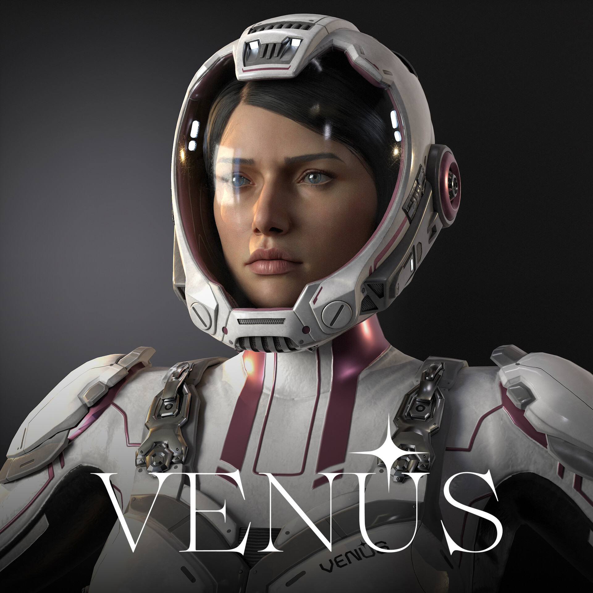ArtStation - VENUS Metaverse - Space Girl