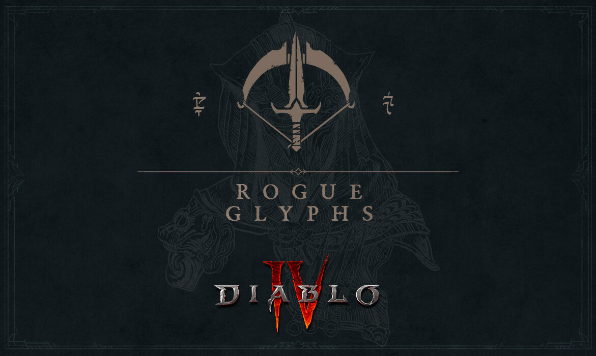 ArtStation - DIABLO IV | ROGUE GLYPHS
