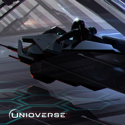 ArtStation - UNIOVERSE HUB: Racer concept