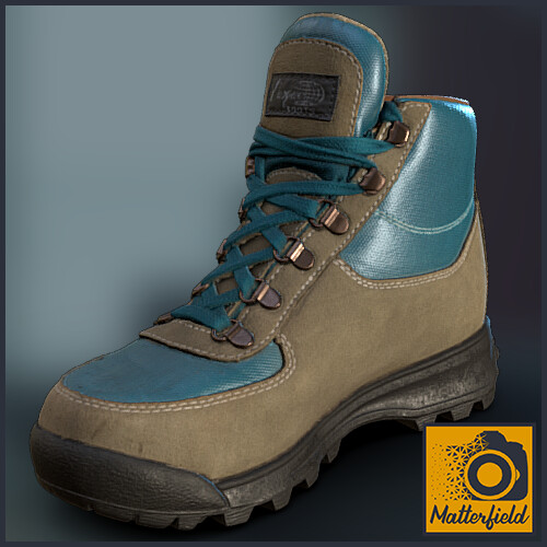 ArtStation - Women's Boot Scan