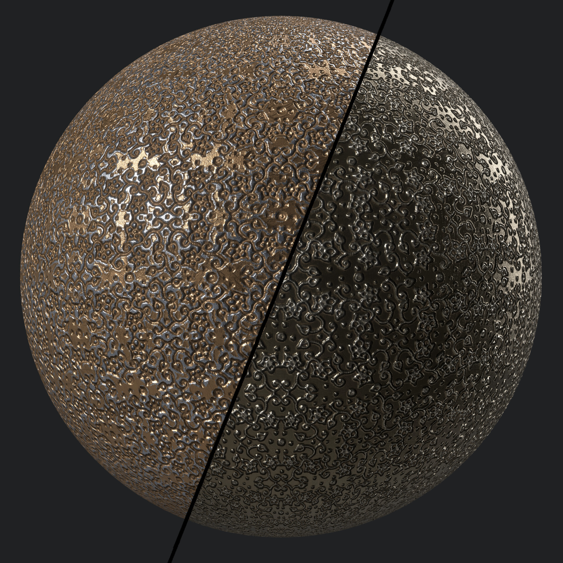 ArtStation - Metal Materials 54- Metal panels By Painting | Sbsar Pbr ...