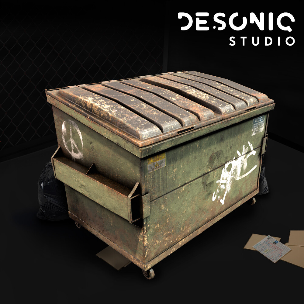 ArtStation - Dumpster