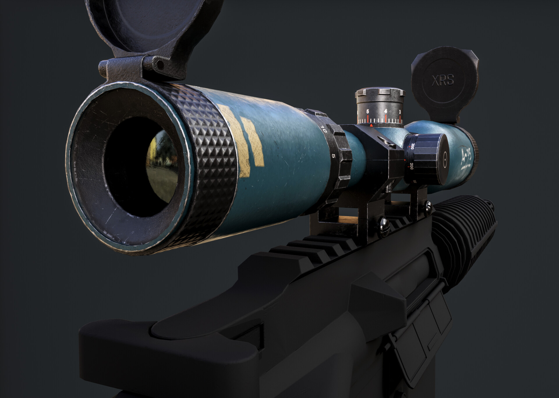 ArtStation - Rifle Scope