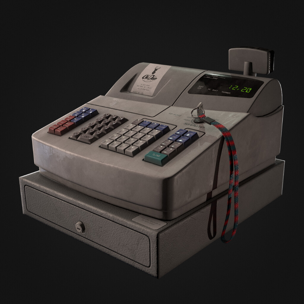 ArtStation - Cash Register