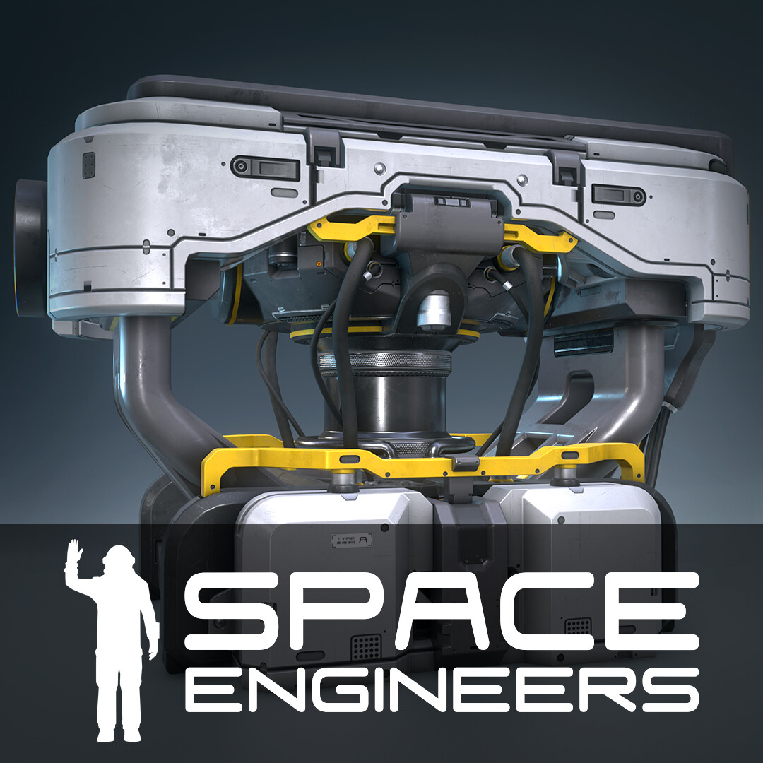 ArtStation - Space Engineers - Offroad Short Wheel Suspensions