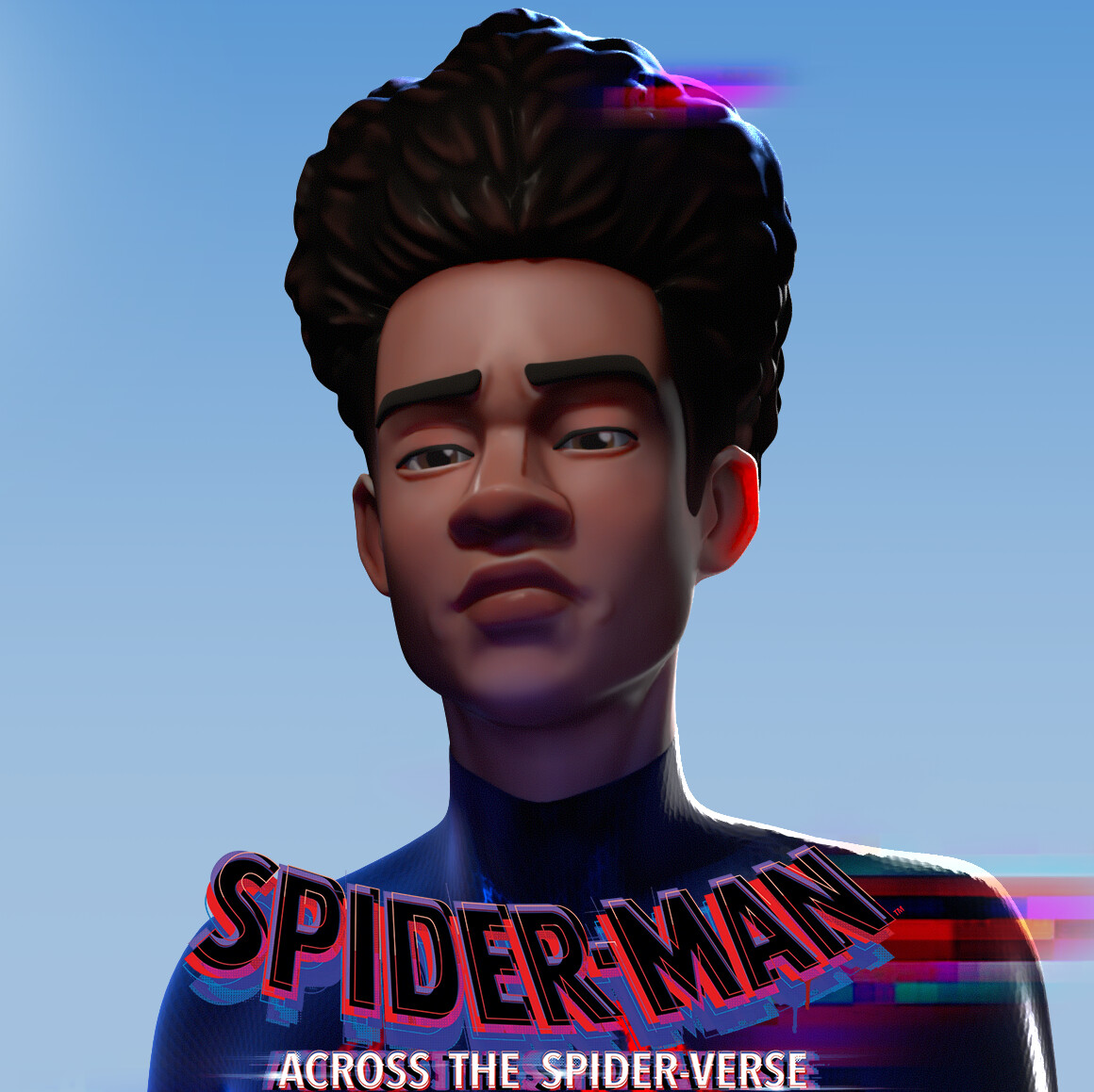 ArtStation - Miles Morales - Spiderman Across the Spiderverse