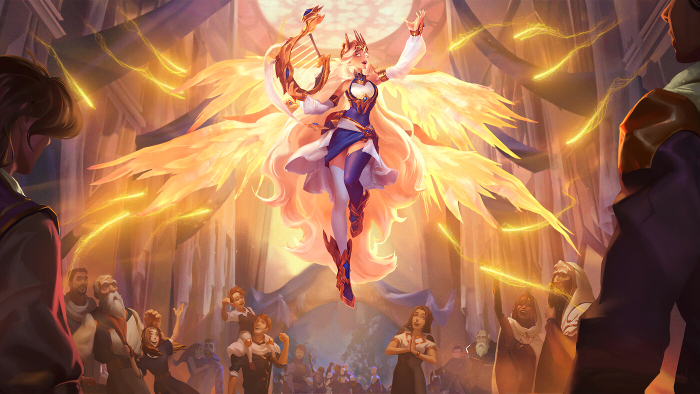 ArtStation - LEGENDS OF RUNETERRA - SERAPHINE ANIMATION