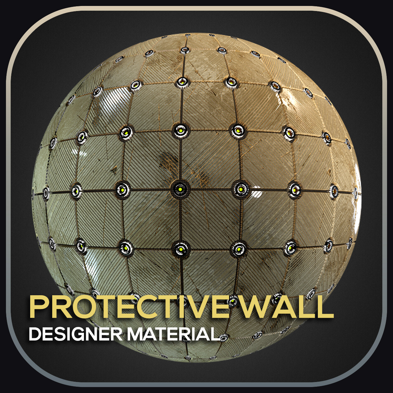 ArtStation - Protective Wall - Designer Material