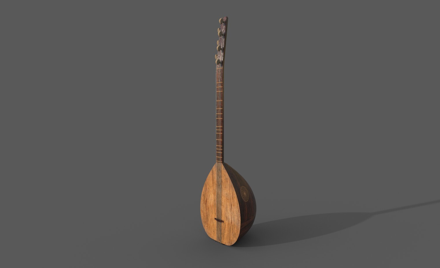 ArtStation - Baglama - Turkish Traditional String Instrument