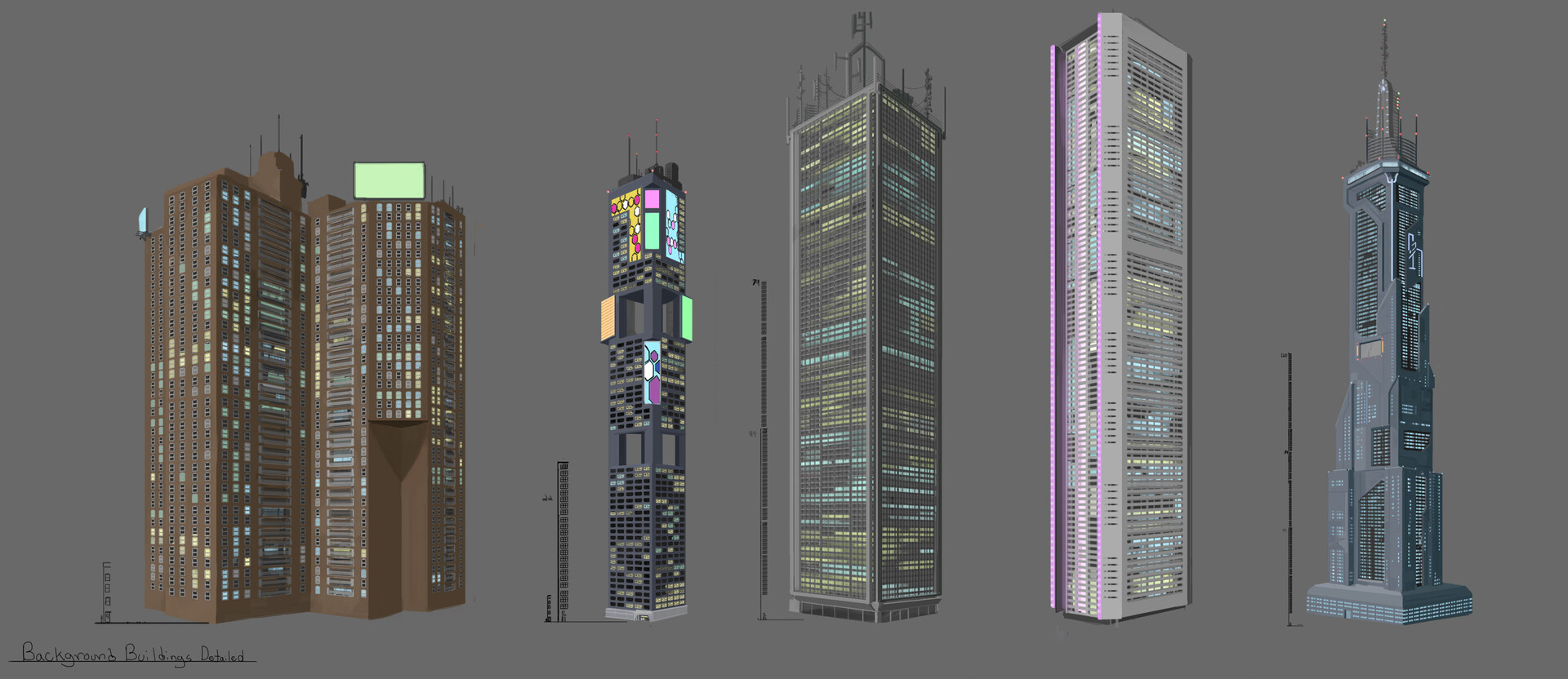ArtStation - Cyberpunk Environment-Architecture