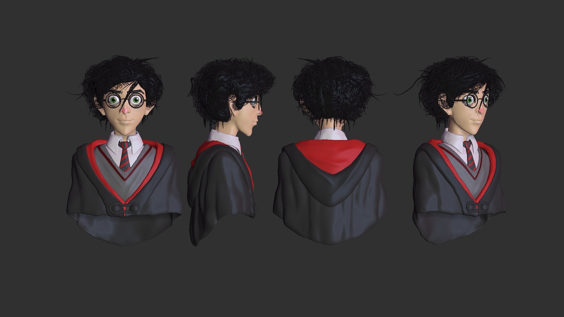 ArtStation - Harry Potter Bust