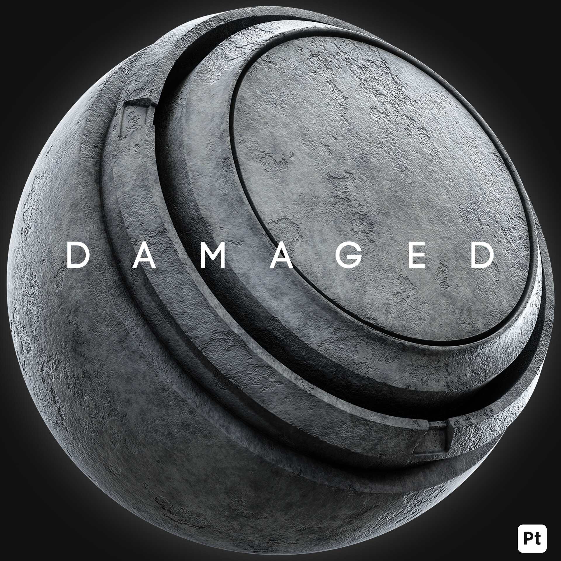 ArtStation - Damaged Concrete Smart Materials Substance 3d Painter