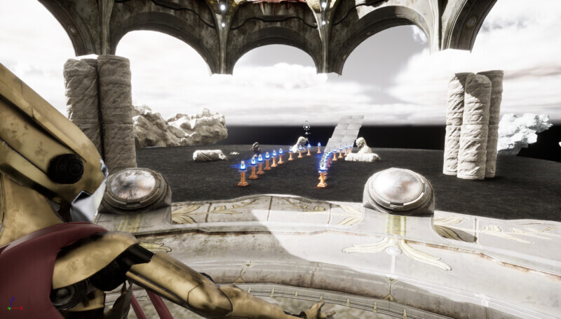 ArtStation - Temple and boss map