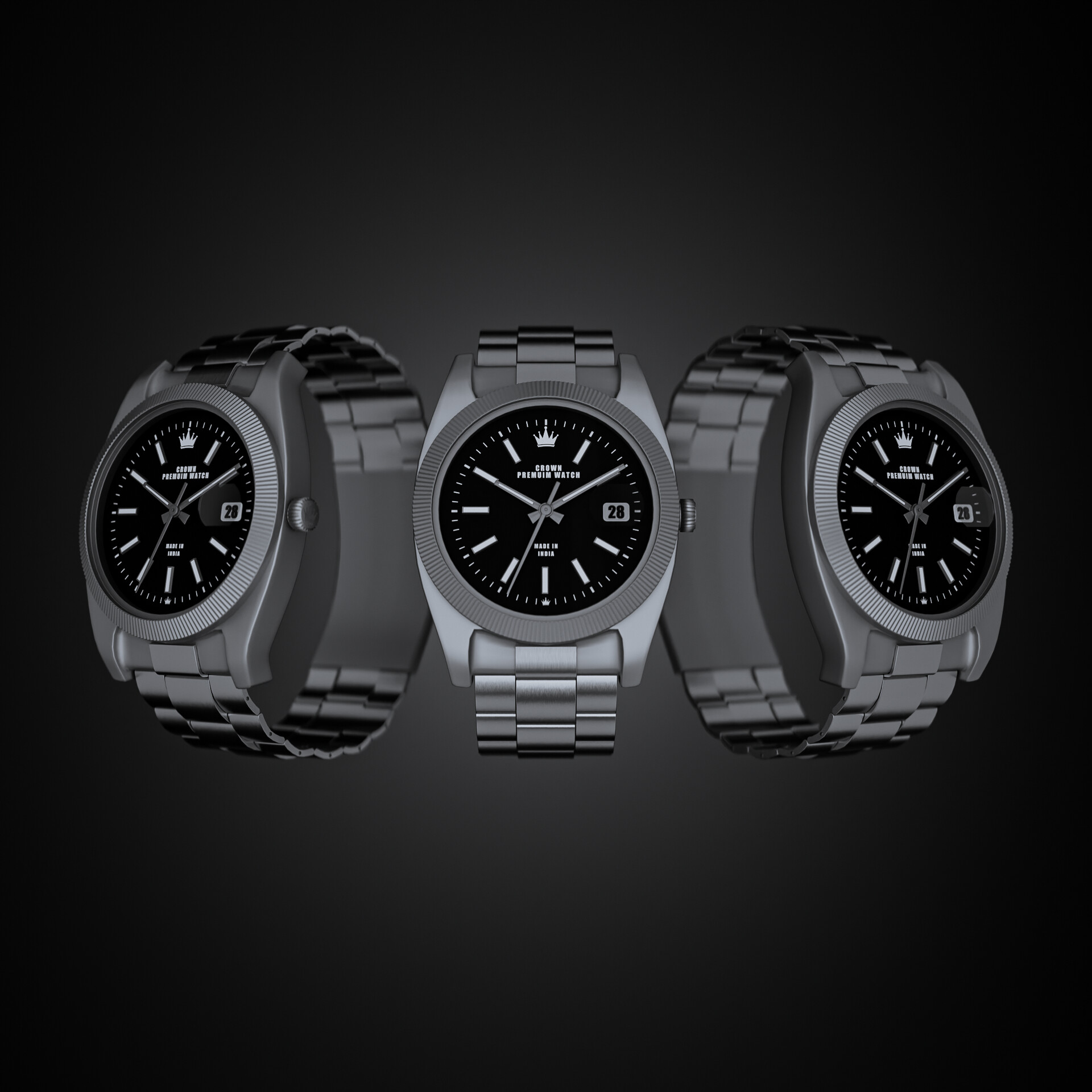 ArtStation - Classic Wrist Analogue Watch