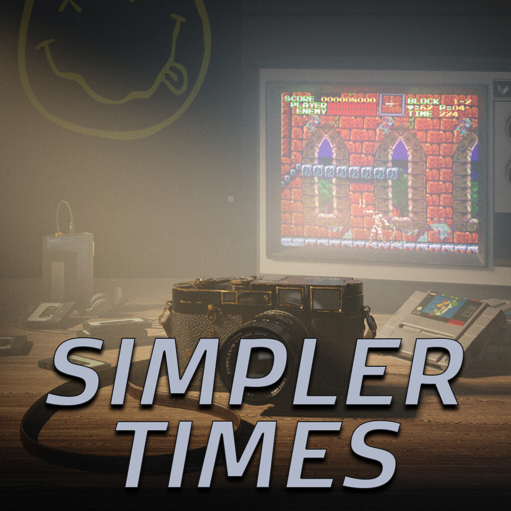 ArtStation - Simpler Times - Lighting- & Compositing Study