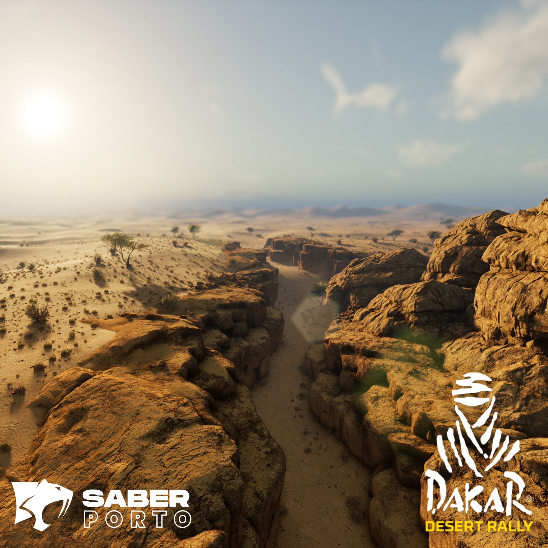 ArtStation - Dakar Desert Rally - Canyon [Extended Map]