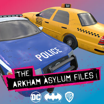 ArtStation - The Arkham Asylum Files - Vehicles