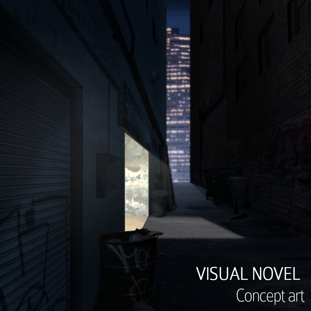 ArtStation - Untitled Visual Novel Concept Art Backgrounds & Characters