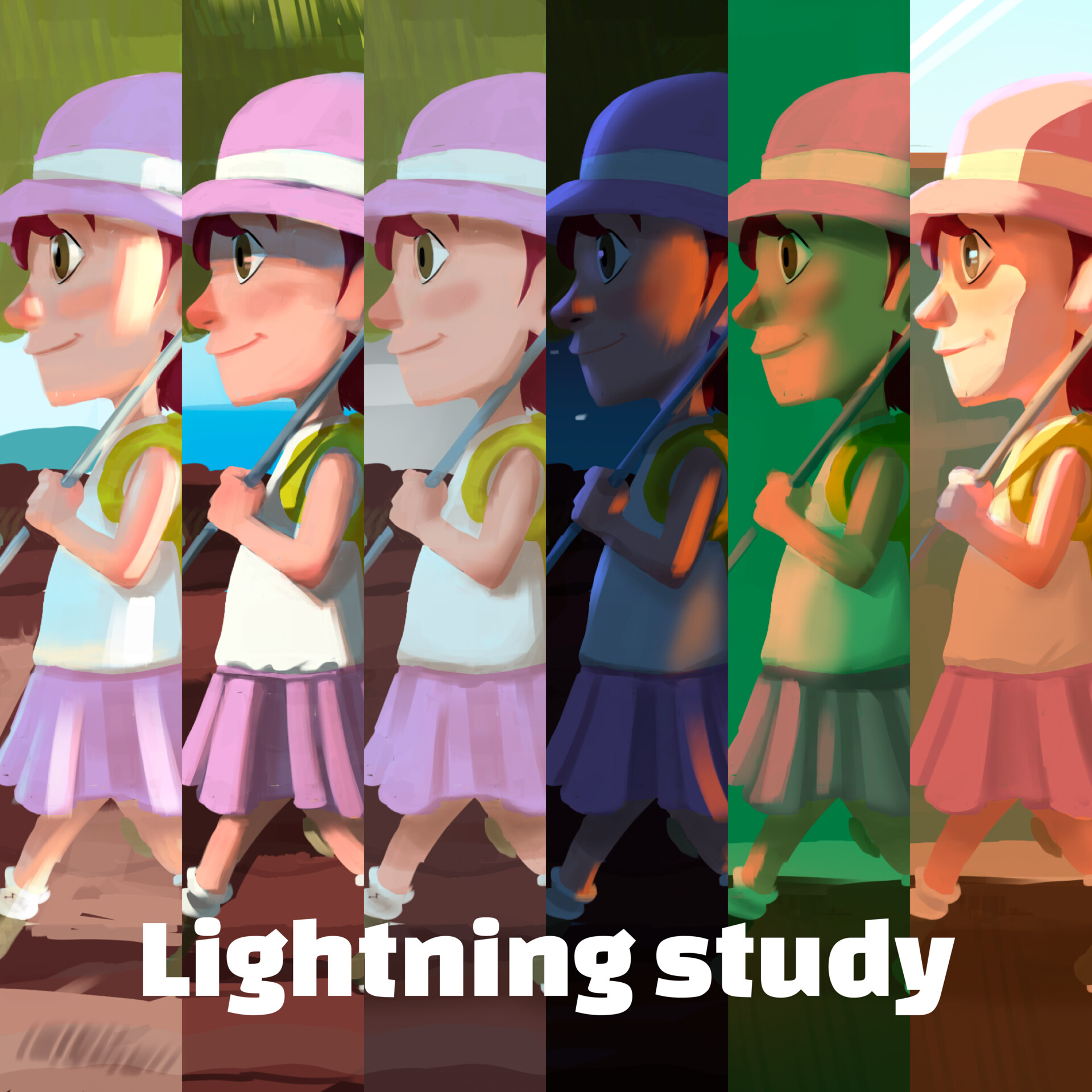 ArtStation - Lighting study