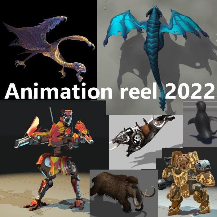ArtStation - animation reel 2022