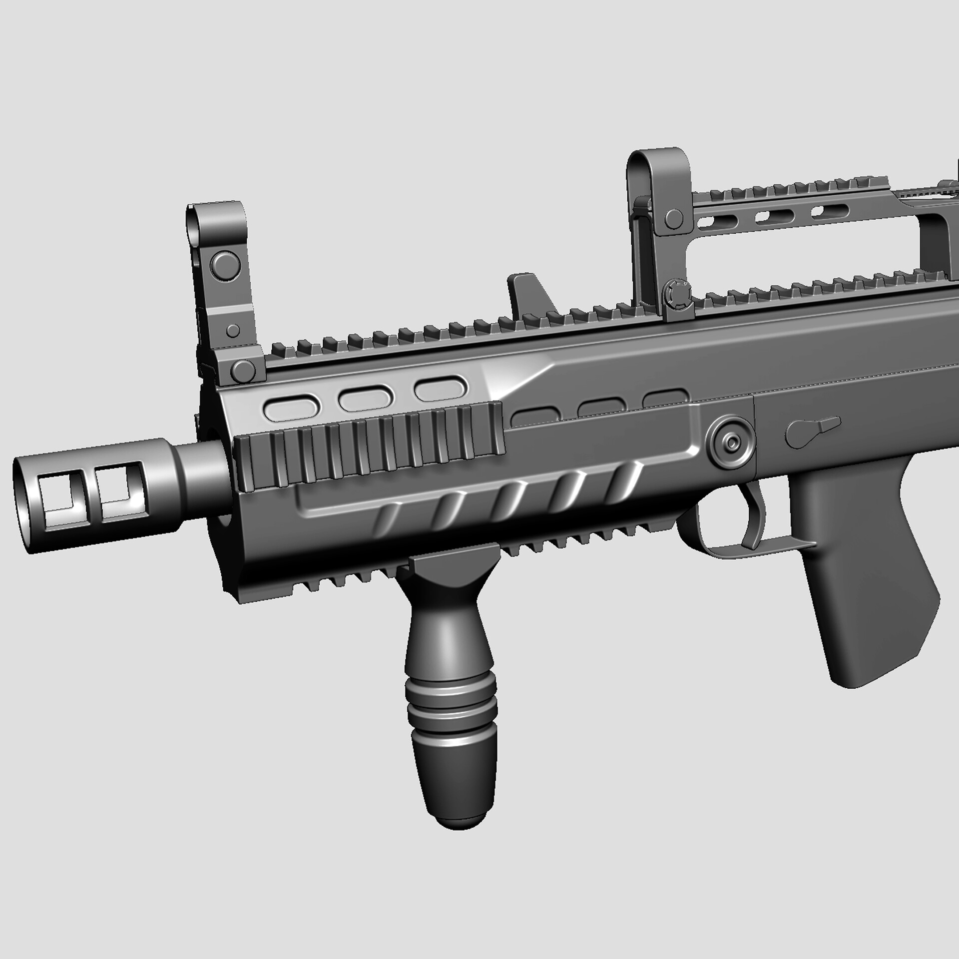 ArtStation - ShAK-12 High Poly