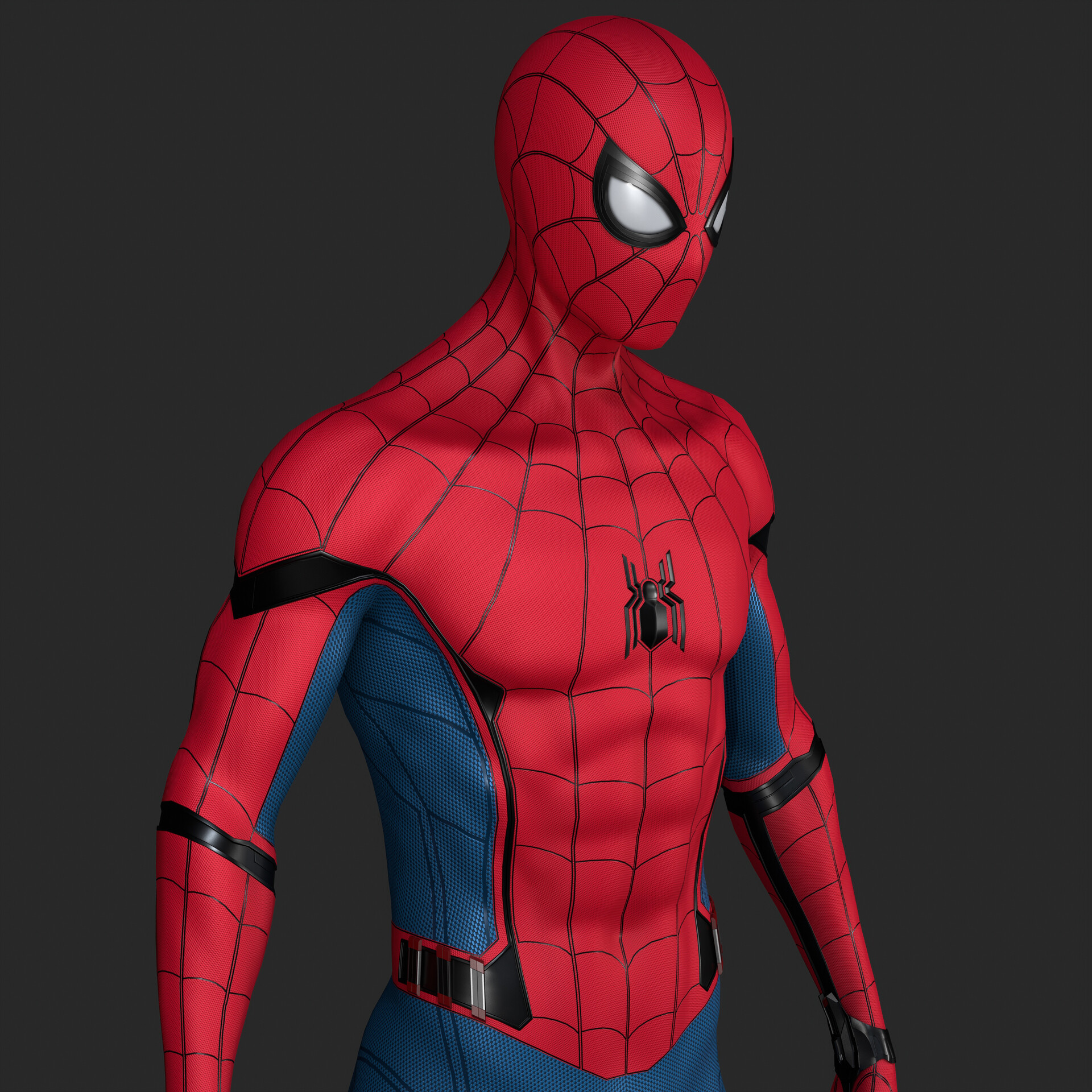 ArtStation - Spider-Man No Way Home Stark Tech Suit