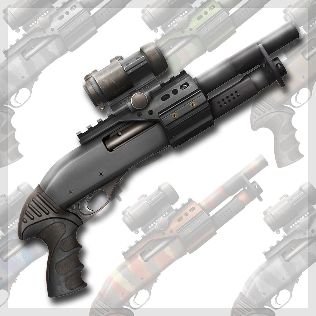 ArtStation - Weapons of the Far Future - Planetary Guard Bug Hunter ...