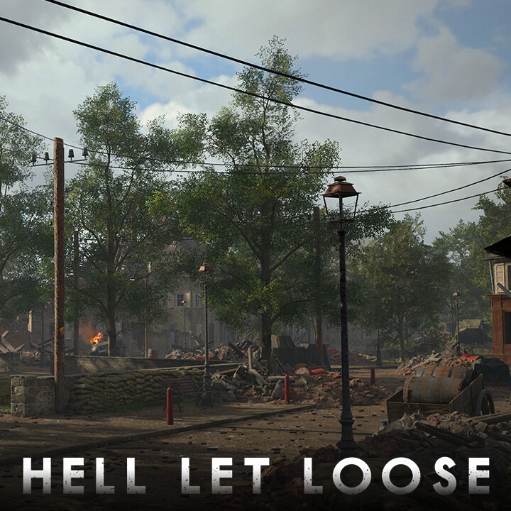 ArtStation - Hell Let Loose - Environment Art Part III