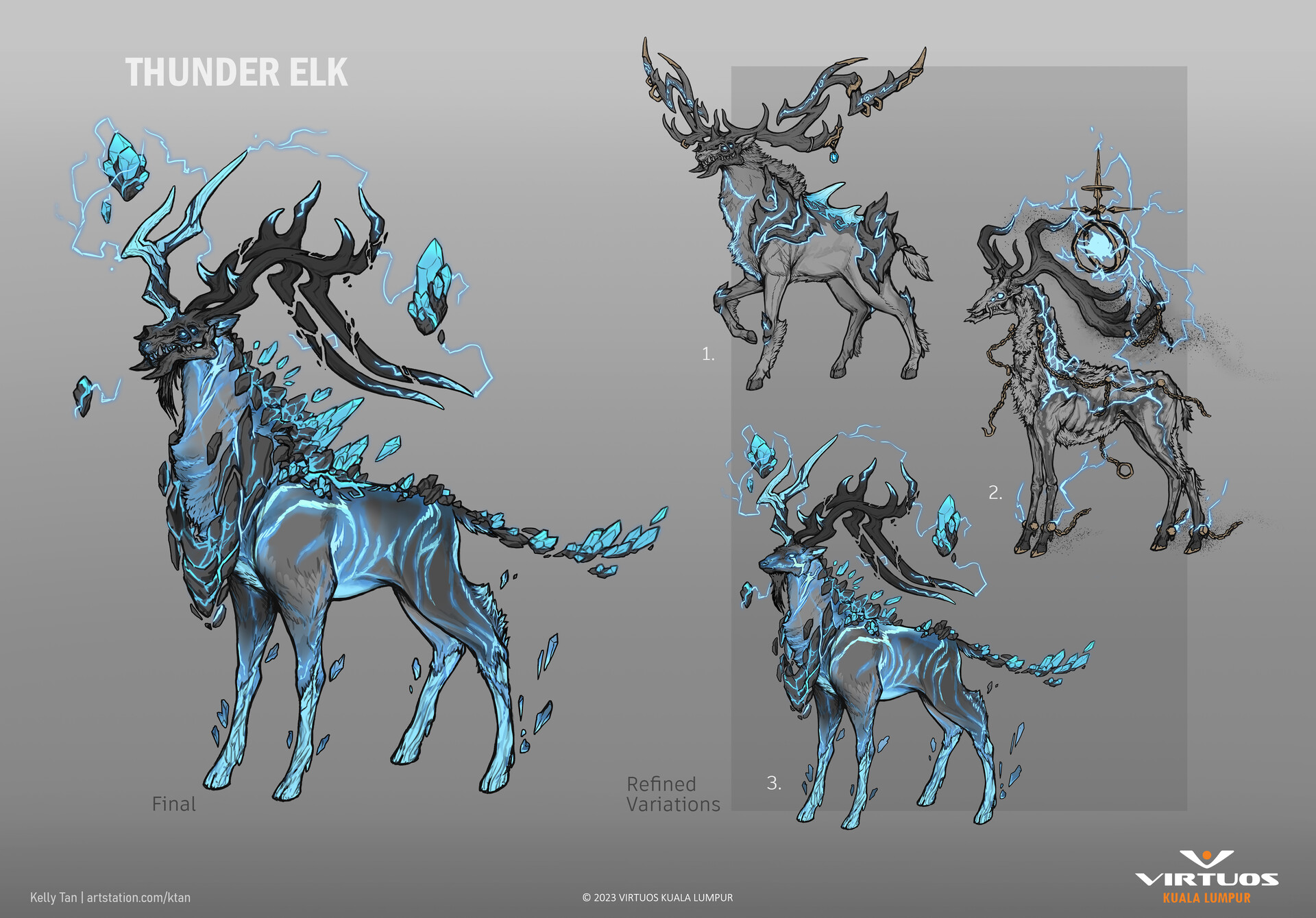 ArtStation - Thunder Elk
