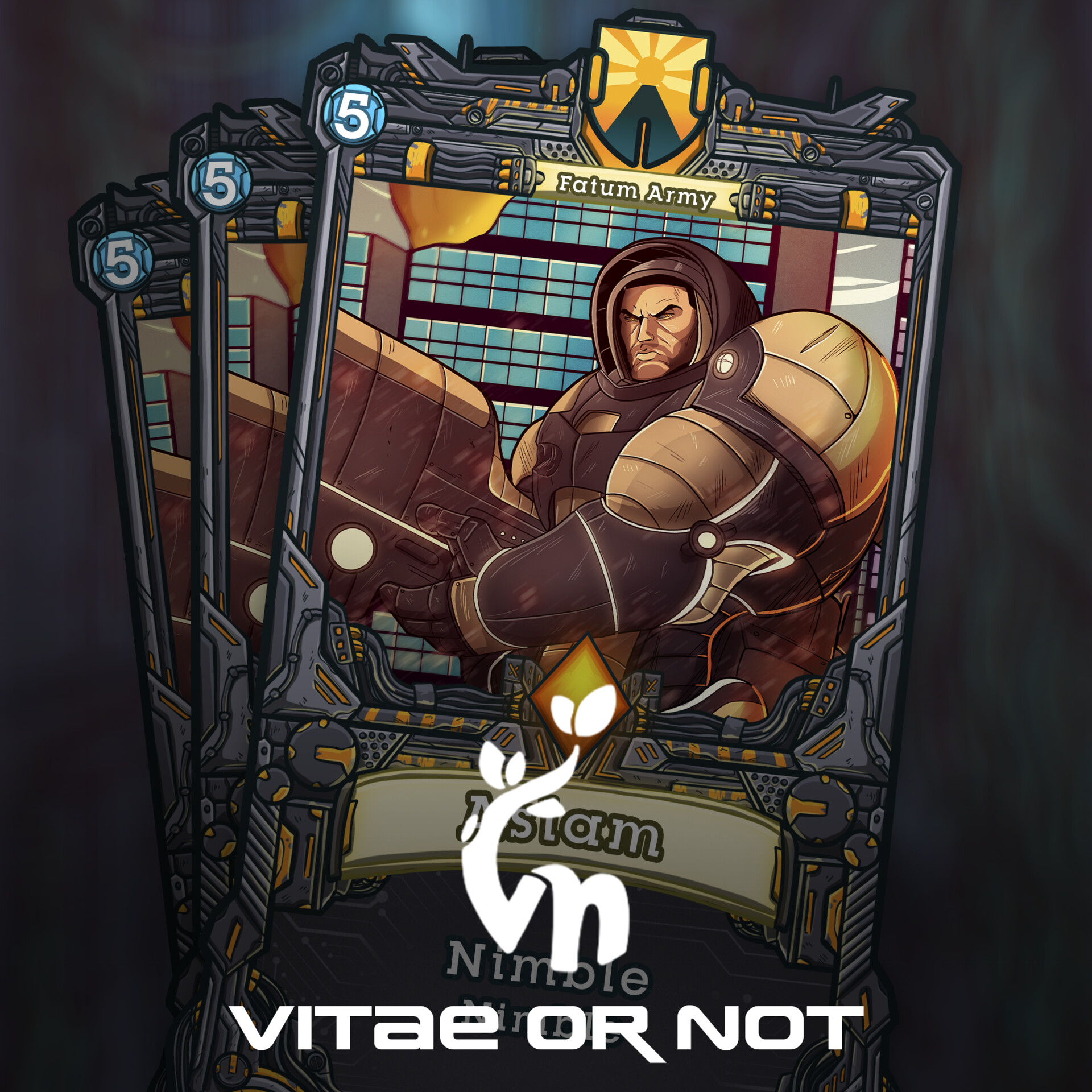 ArtStation - Fatum card design