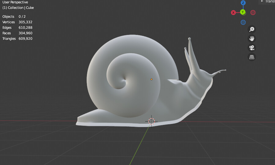 ArtStation - Snail model