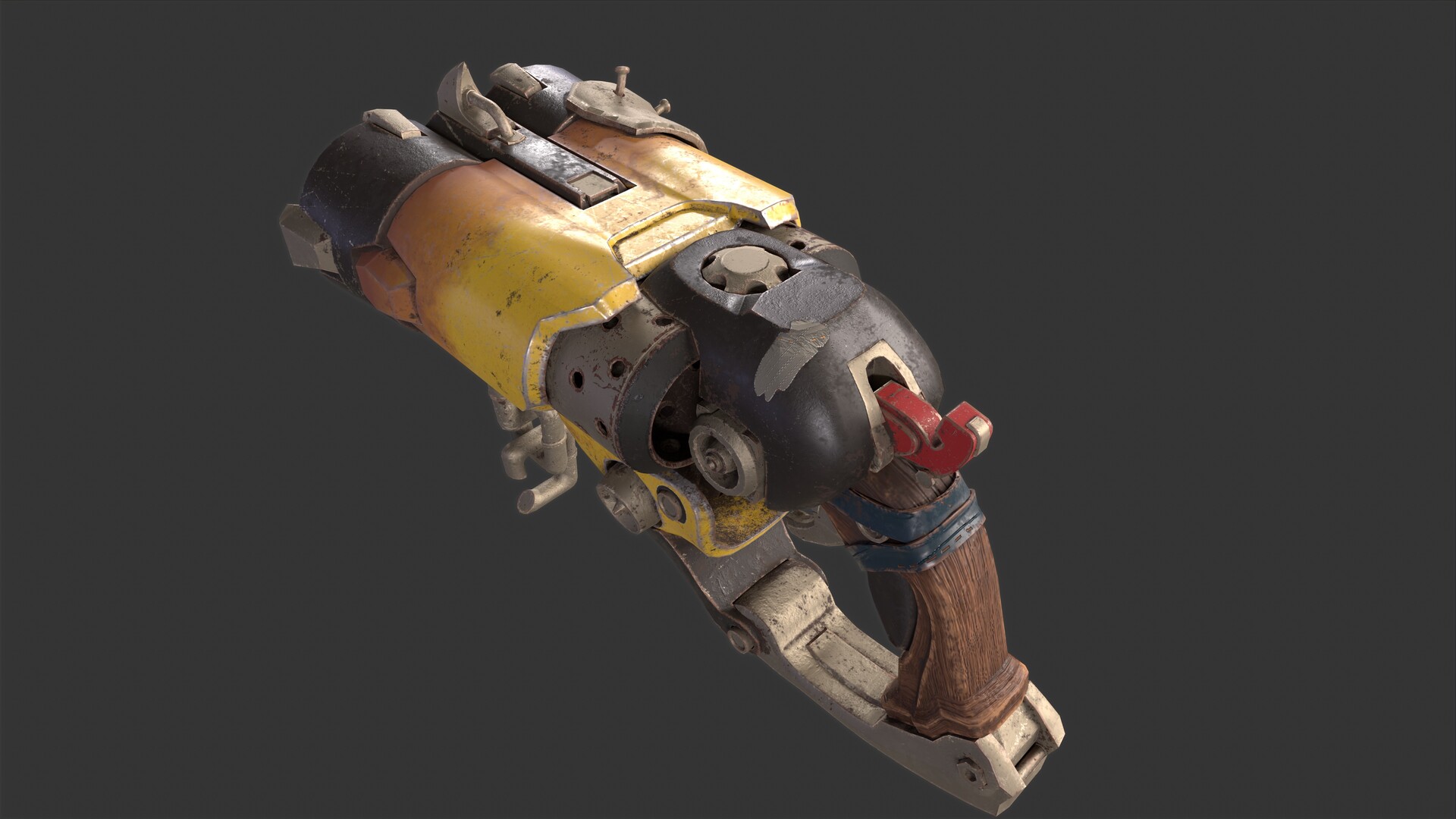 ArtStation - Roadhog Gun (Over Watch Game)