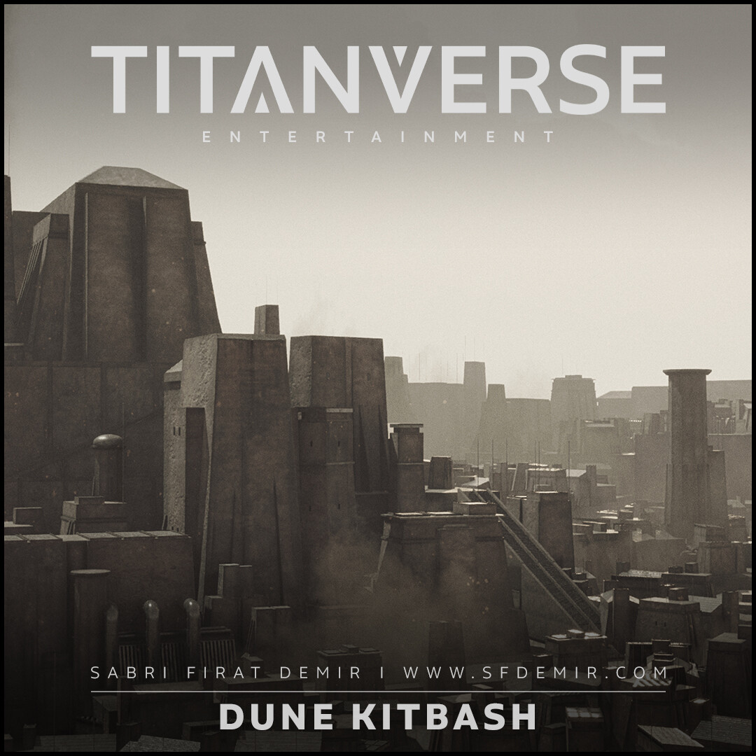 ArtStation - Titanverse Dune Kitbash