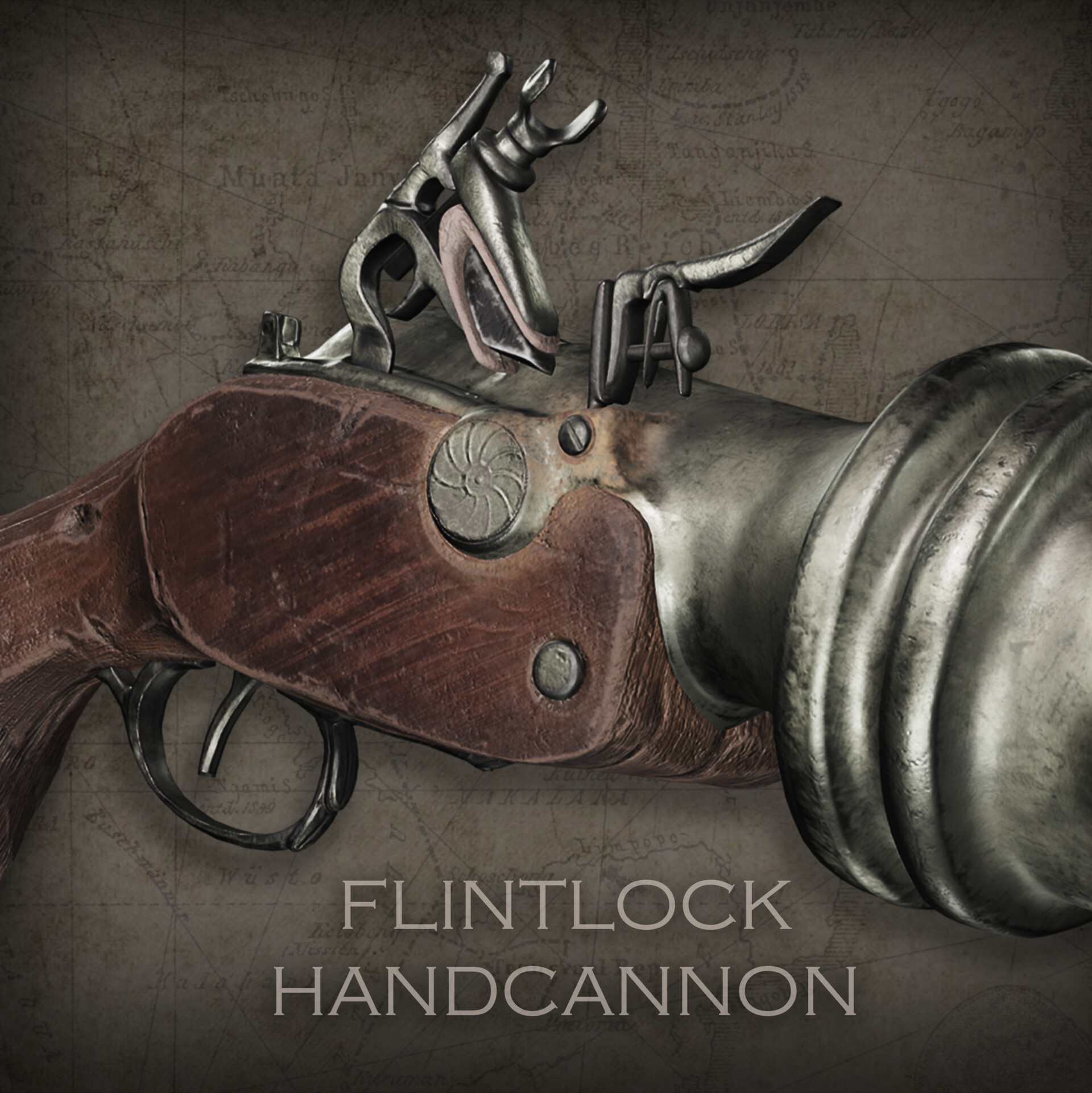 ArtStation - Flintlock Handcannon