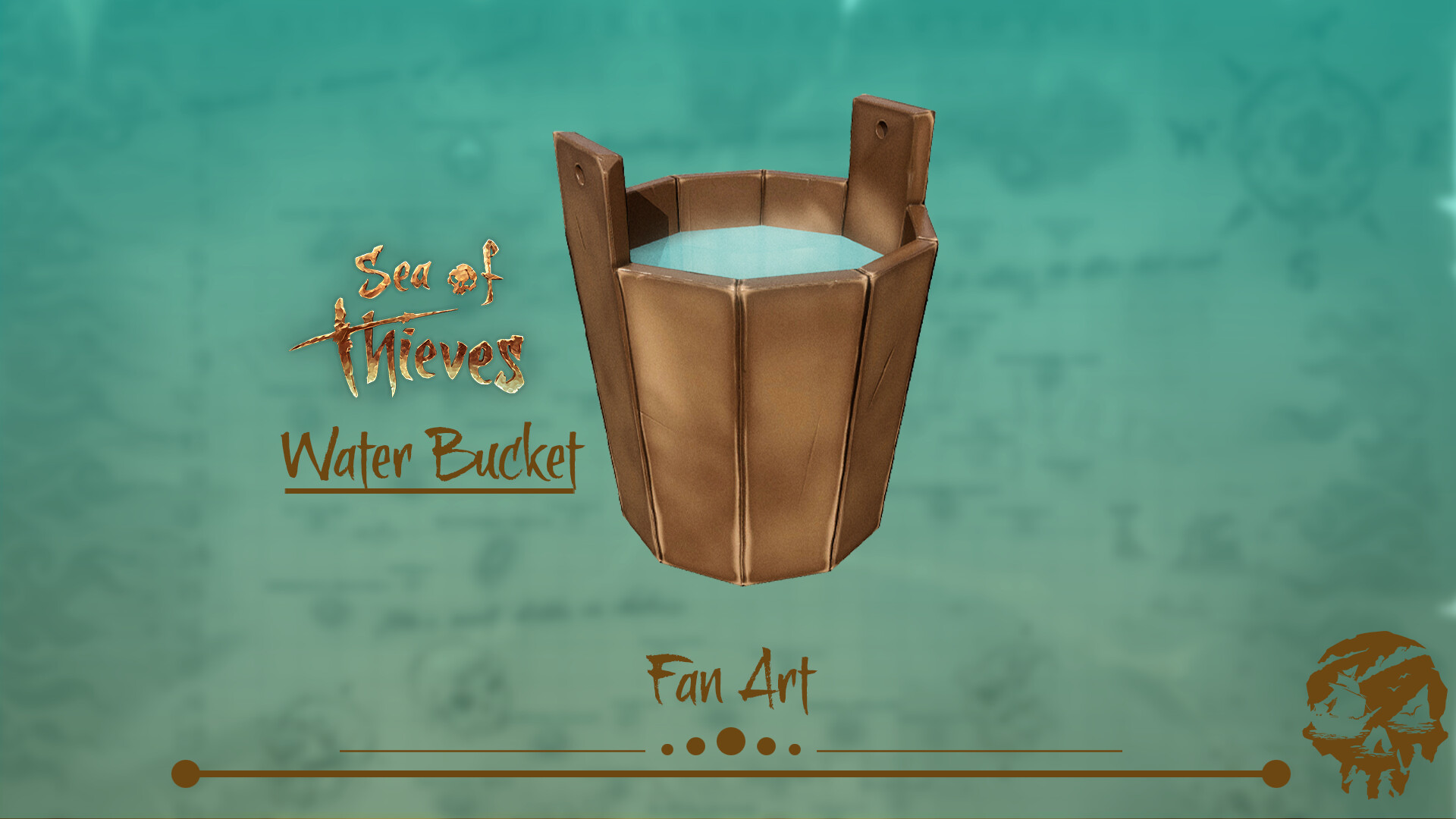 ArtStation - Stylized Water Bucket